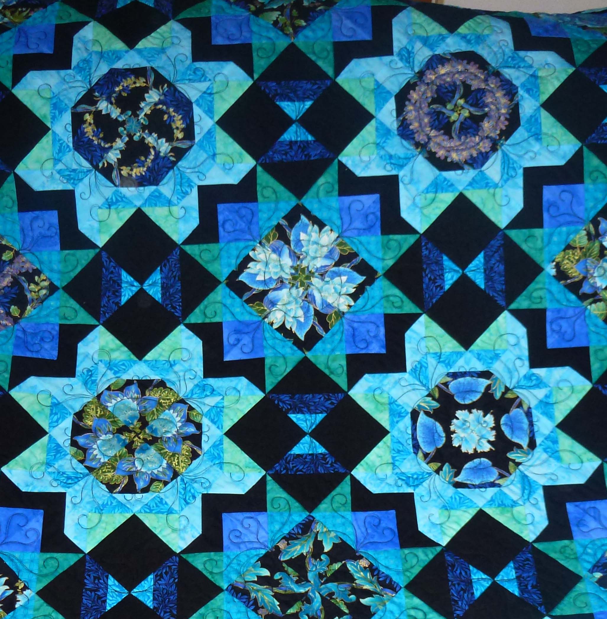 Midnight Blues Quilt by Quilt Moments in Quilts from Quiltmaker's 100 ...