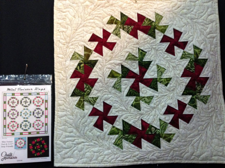 Mini Twister Rings – Quilt Moments