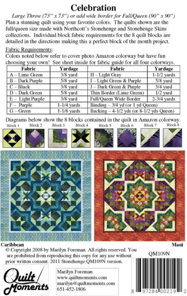 Celebration – Quilt Moments