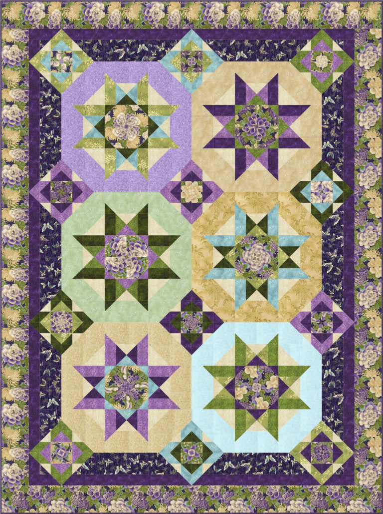 Kaleidoscope Garden – Quilt Moments